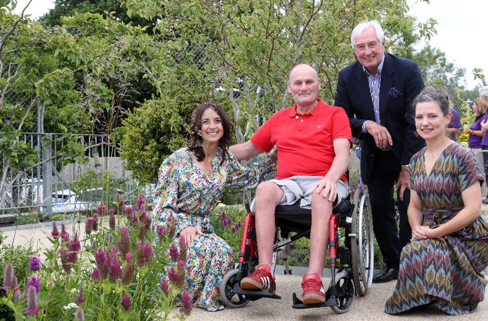 Sir Gareth Edwards Celebrates the Opening of Horatio's Garden Wales ...